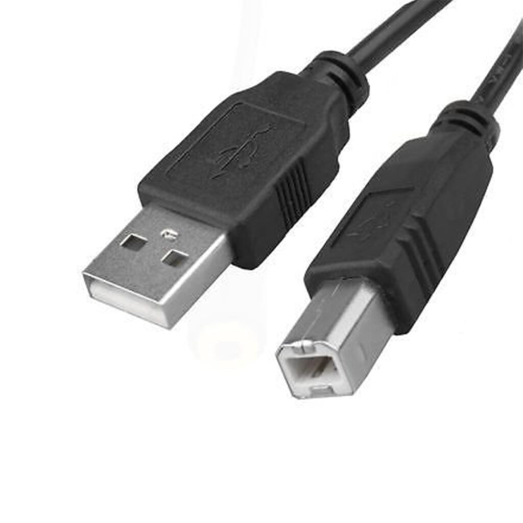 Cable Usb pour imprimante 1,8m Noir - Cyber Planet